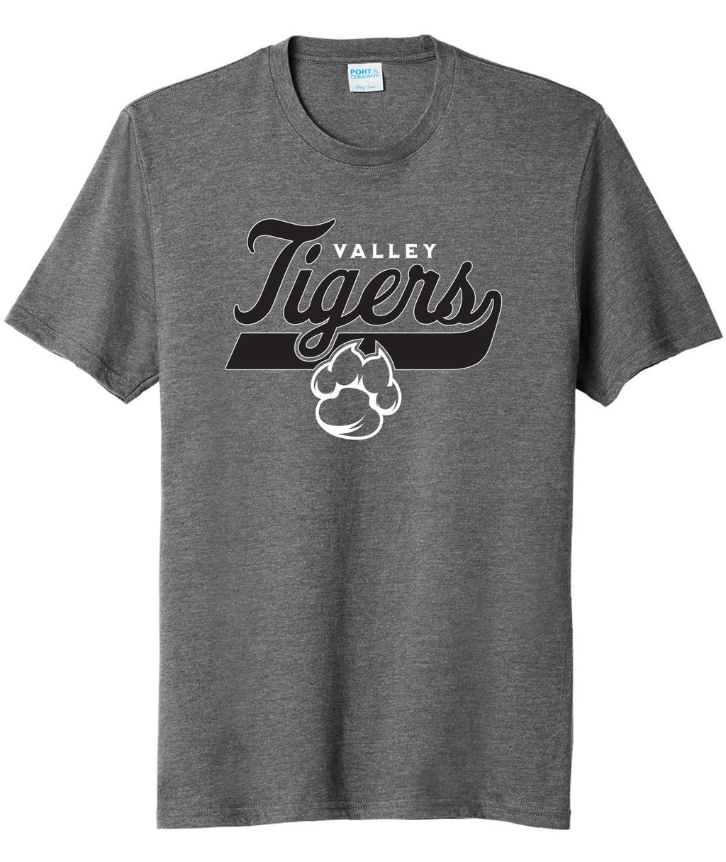 Tigers Script Tri-Blend Tee – Tigers Letterman Locker